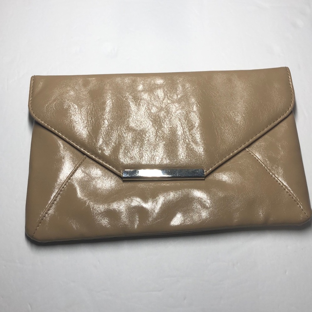 Style & Co Tan Clutch - Gem